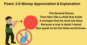Poem: Money Appreciation & Explanation 12th Class - Pupil's Educator